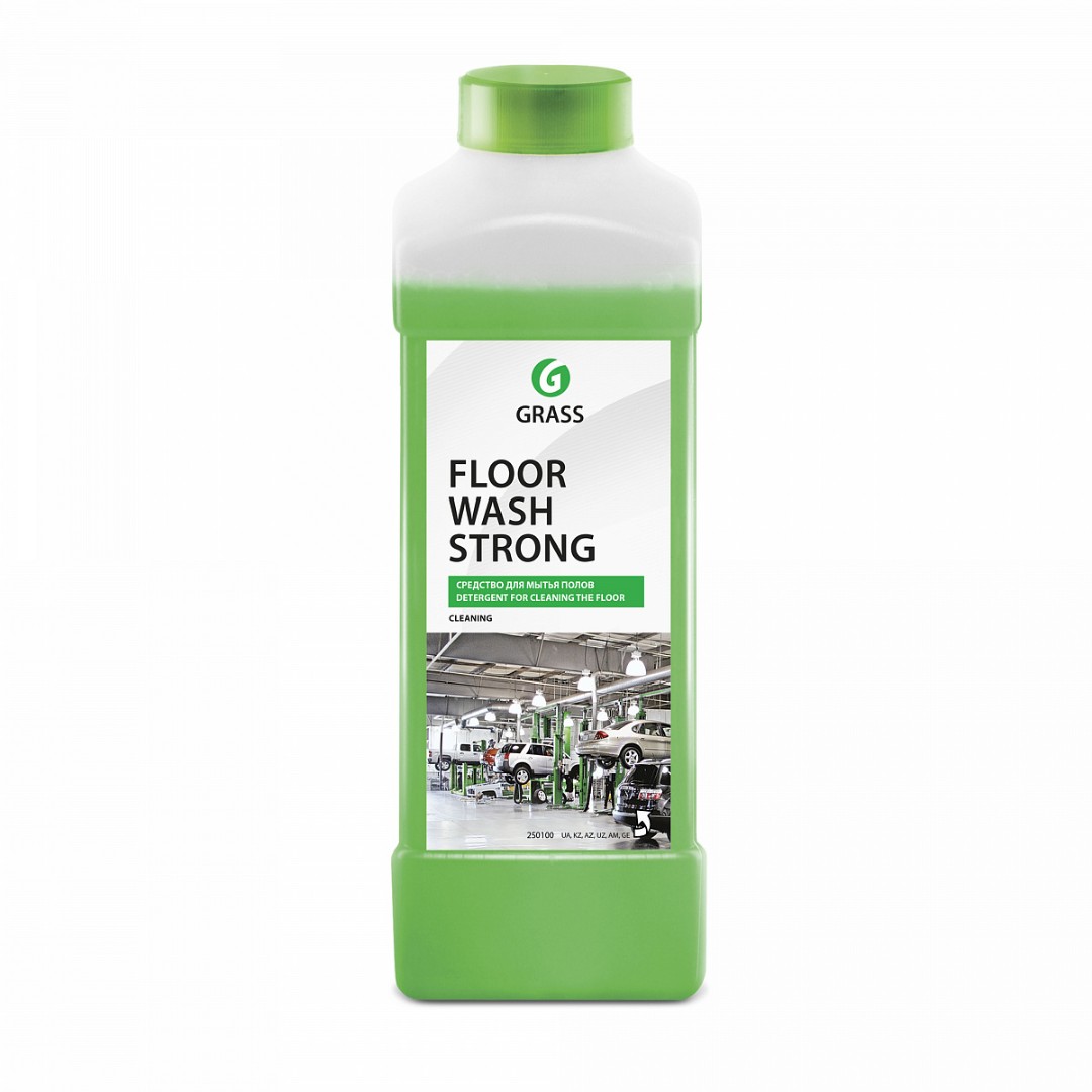 GRASS FLOOR WASH STRONG, средство для мытья пола, щелочное, канистра 1 ...